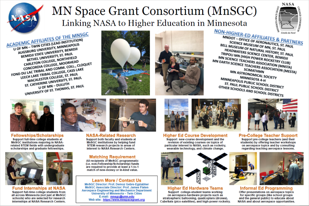 About – NASA's Minnesota Space Grant Consortium